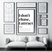 I Don't Chase I Attract Definition Print Set of 3 Printable Wall Decor ...