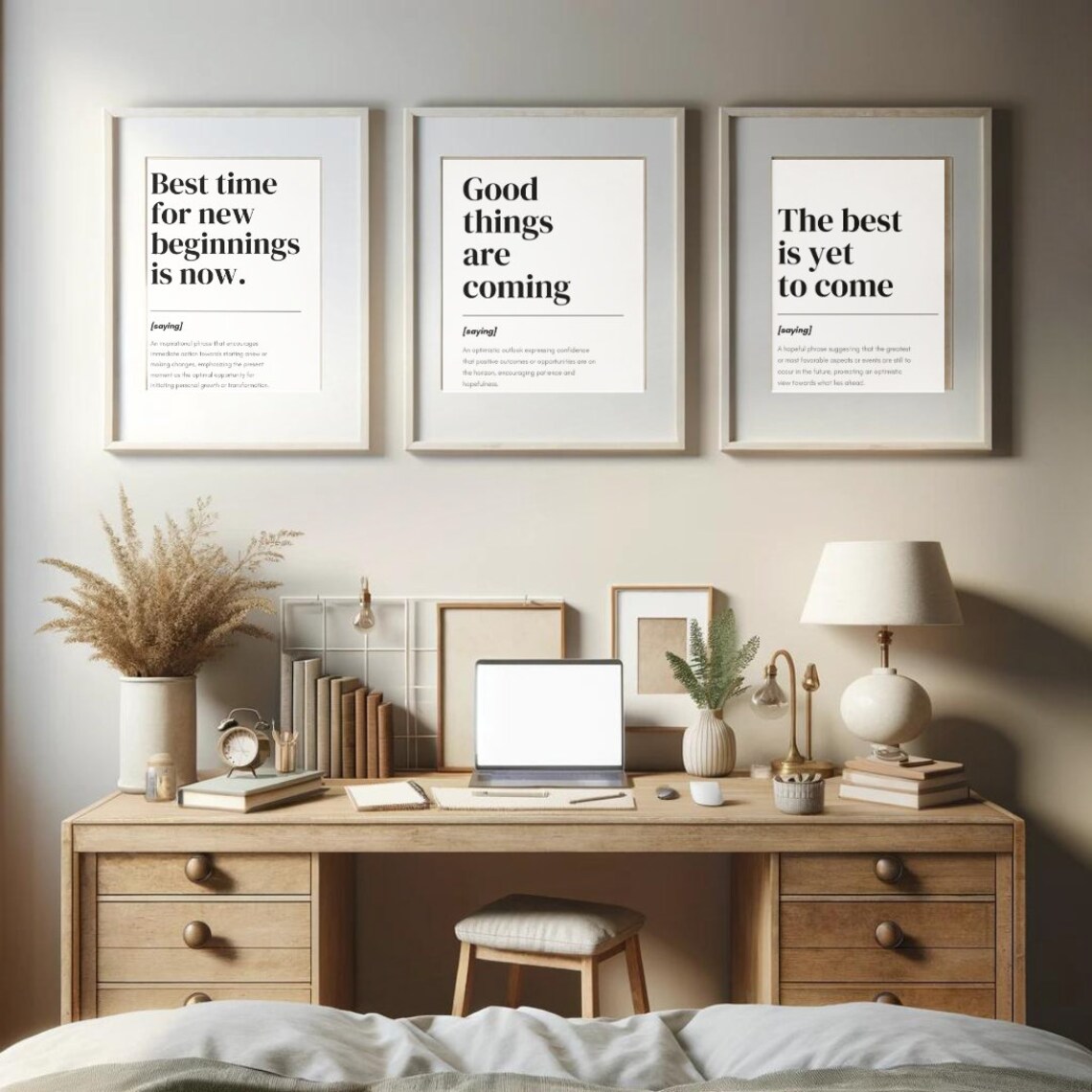 Positive Affirmations Posters Set of 3, Digital Download, Print Wall ...