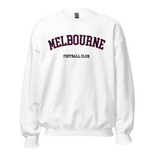 Melbourne Football Club AFL Sweatshirt - Team Merch, Footy Fan Apparel ...