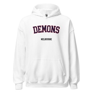 Melbourne Demons AFL Hoodie - Team Merch - Footy Fan Apparel ...