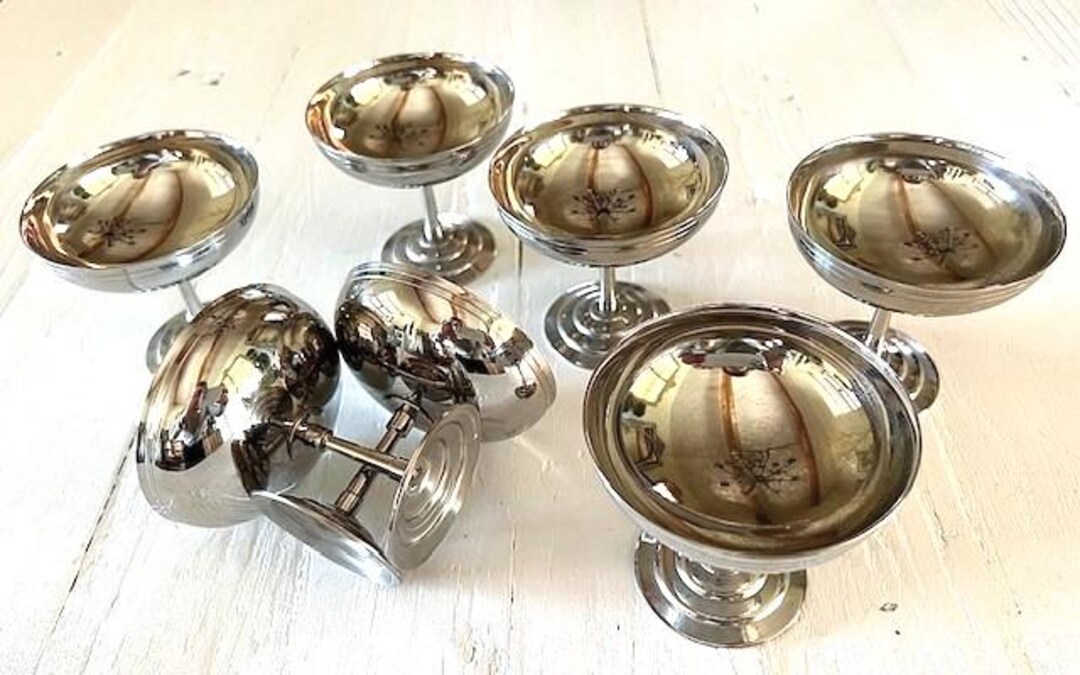 French Remy Letang Ice Coups Set/7 - Etsy