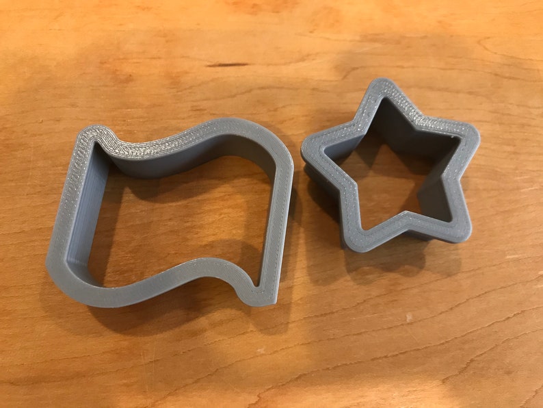 250th Anniversary America USA Flag Platter Cookie Cutter Set: Patriotic ...