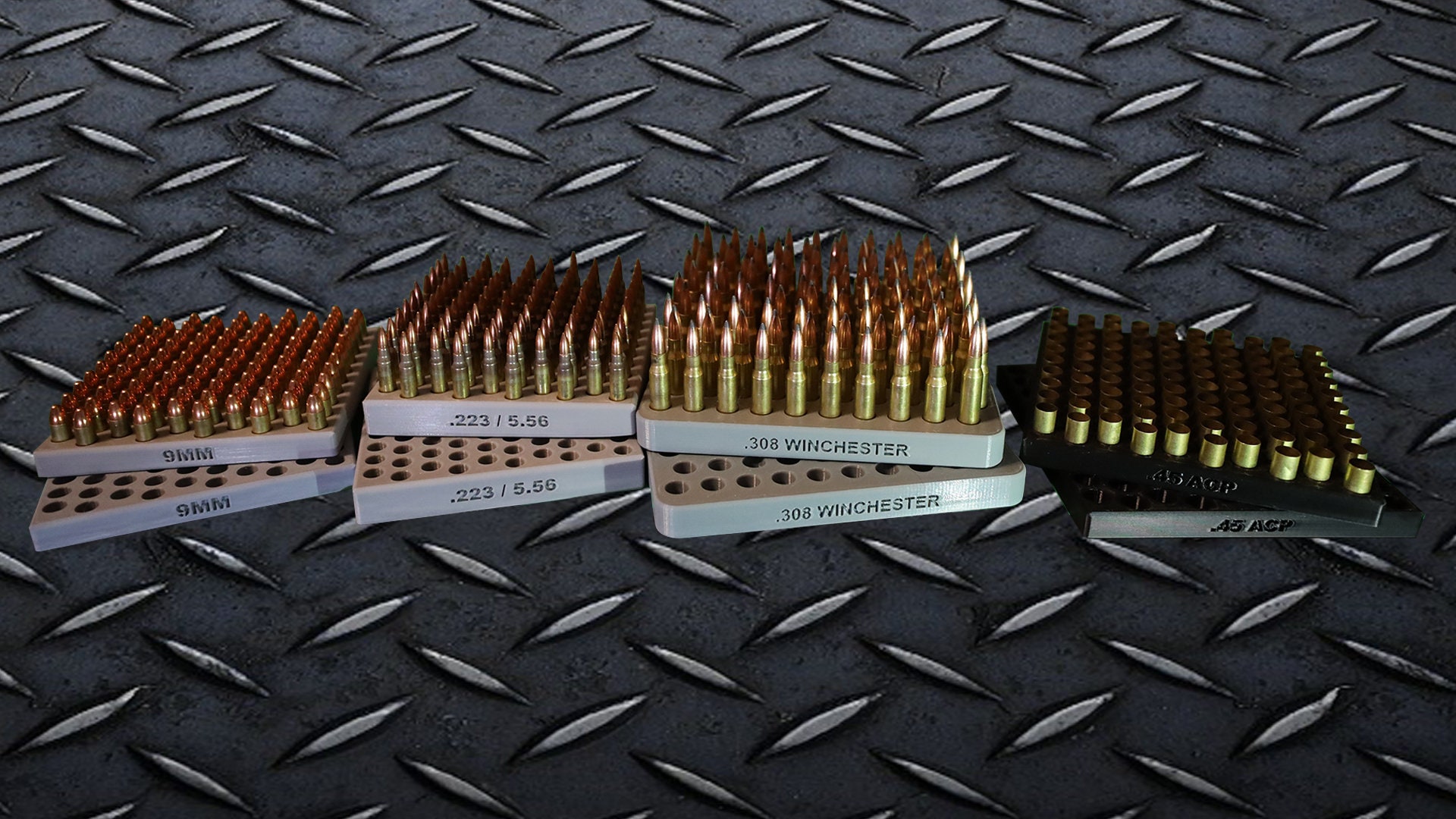 9MM Reloading Tray 100 Space for 9MM Ammunition Can also be | Etsy