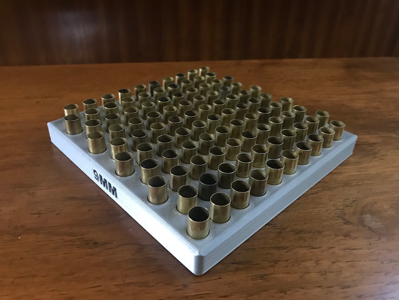 9MM Reloading Tray, 100 Space for 9MM Ammunition, Can Also Be Used for ...