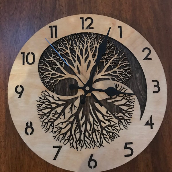 Tree Clock - Etsy
