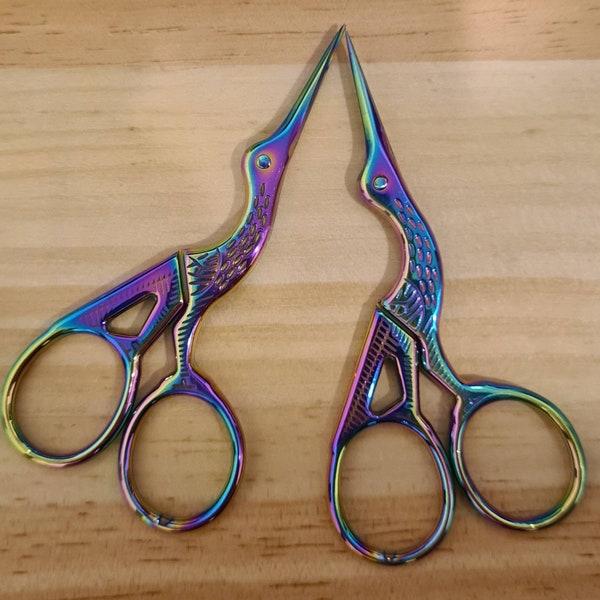 Iridescent Scissors - Etsy
