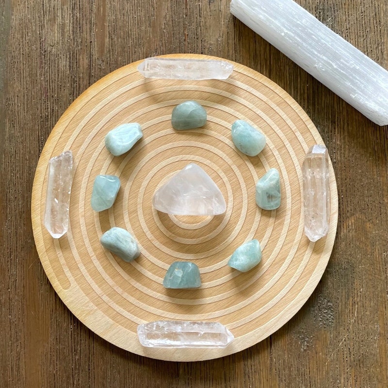 Prosperity Crystal Grid - Etsy