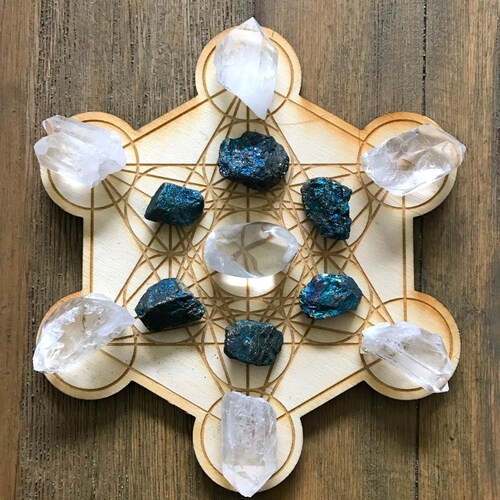 Spiritual Guidance and Alignment Crystal Grid Kit - Etsy