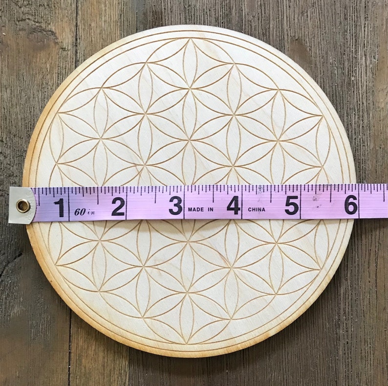 Abundance and Good Fortune Crystal Grid Kit Flower of Life Reiki ...