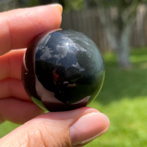 Volcanic Glass Crystal Spheres - Etsy