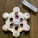 Peace Meditation Alignment Crystal Grid Kit Metatron's Cube Set ...