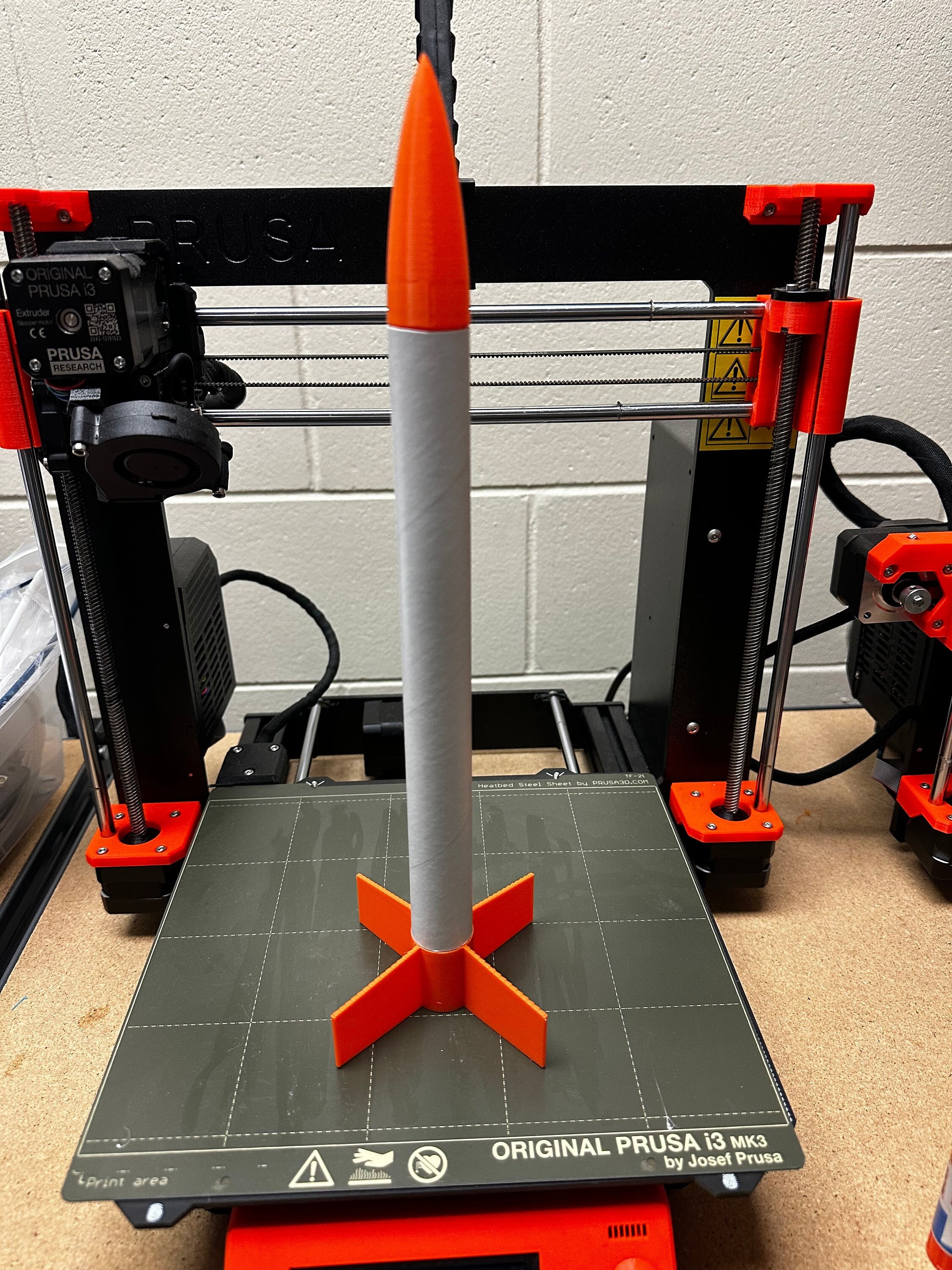 3D Printed Model Rocket Kit - Etsy