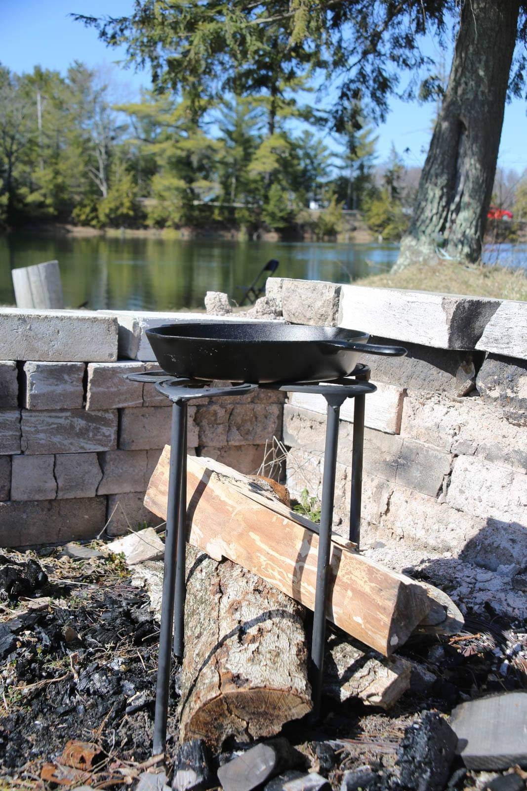 Custom Horseshoe Campfire Grill, Camp Cooker, Cowboy Cooker - Etsy