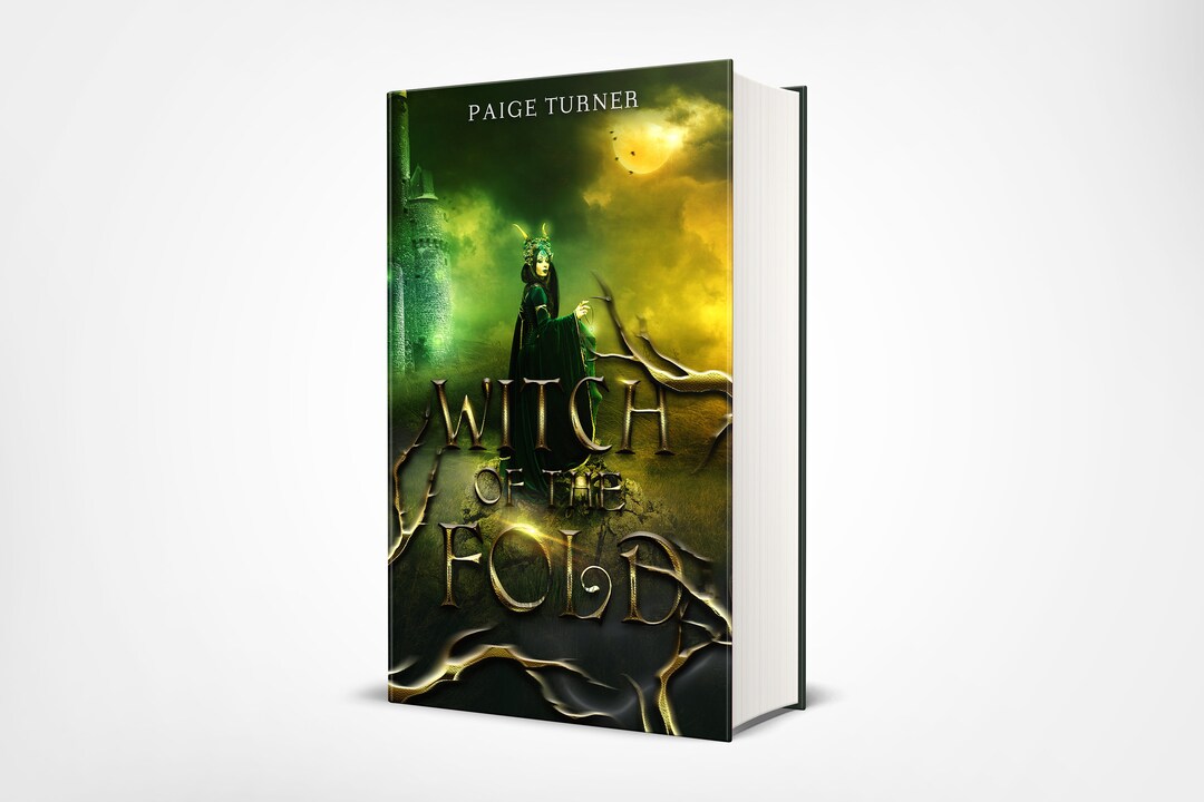 Fantasy Premade Book Coverdark Witch Yaebook and - Etsy