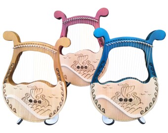 Lyre Harp 19 String - Etsy