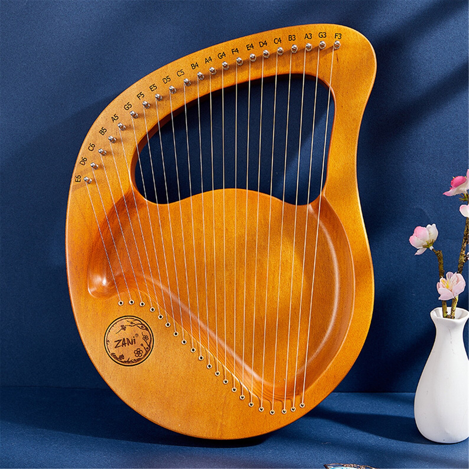 21 String Harp Professional Musical Instrument Gift Stringed - Etsy