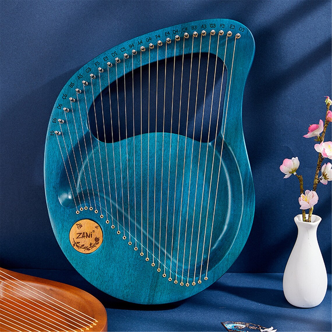21 String Harp Professional Musical Instrument Gift Stringed - Etsy