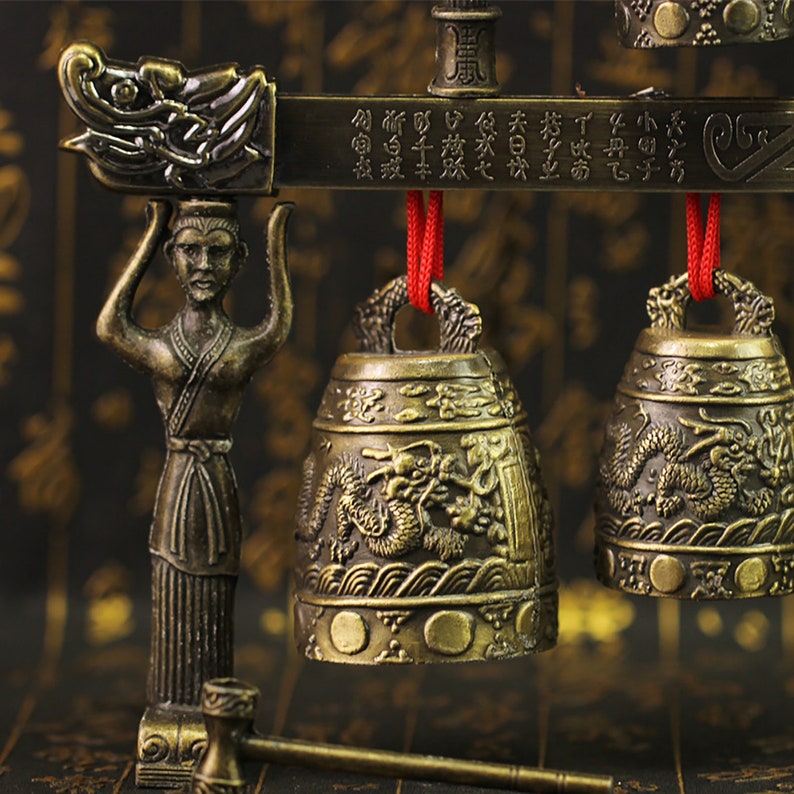 Antique Chimes Instruments Metal Percussion Instruments Home - Etsy