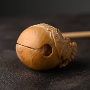 Mokugyo, Wooden Fish Temple, Zen Drum, Buddhist Percussion, Wooden ...