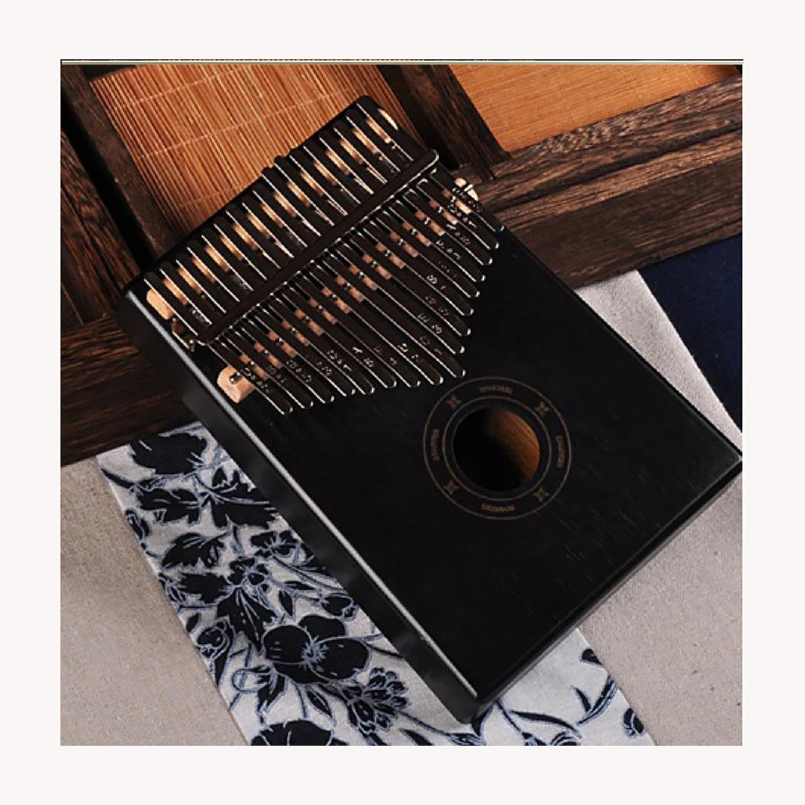 17 Keys Kalimba Walnut Wood Thumb Piano Play With Guitar - Etsy