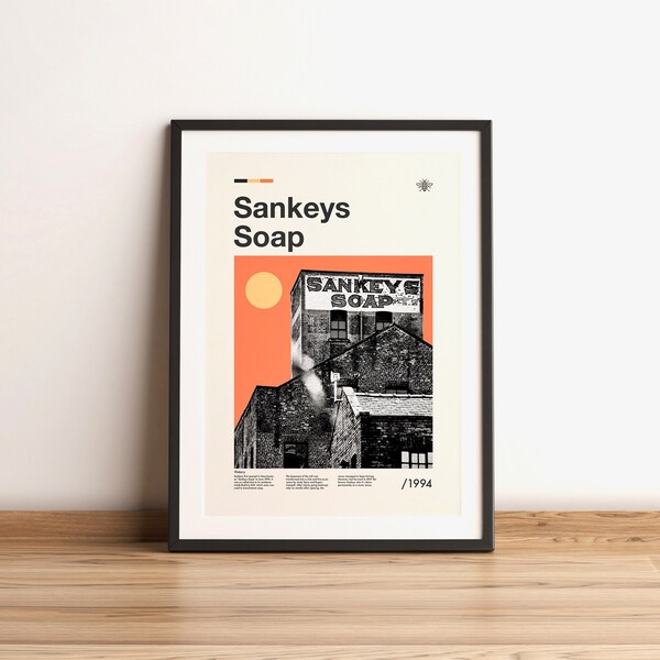 Mid Century Poster - Etsy