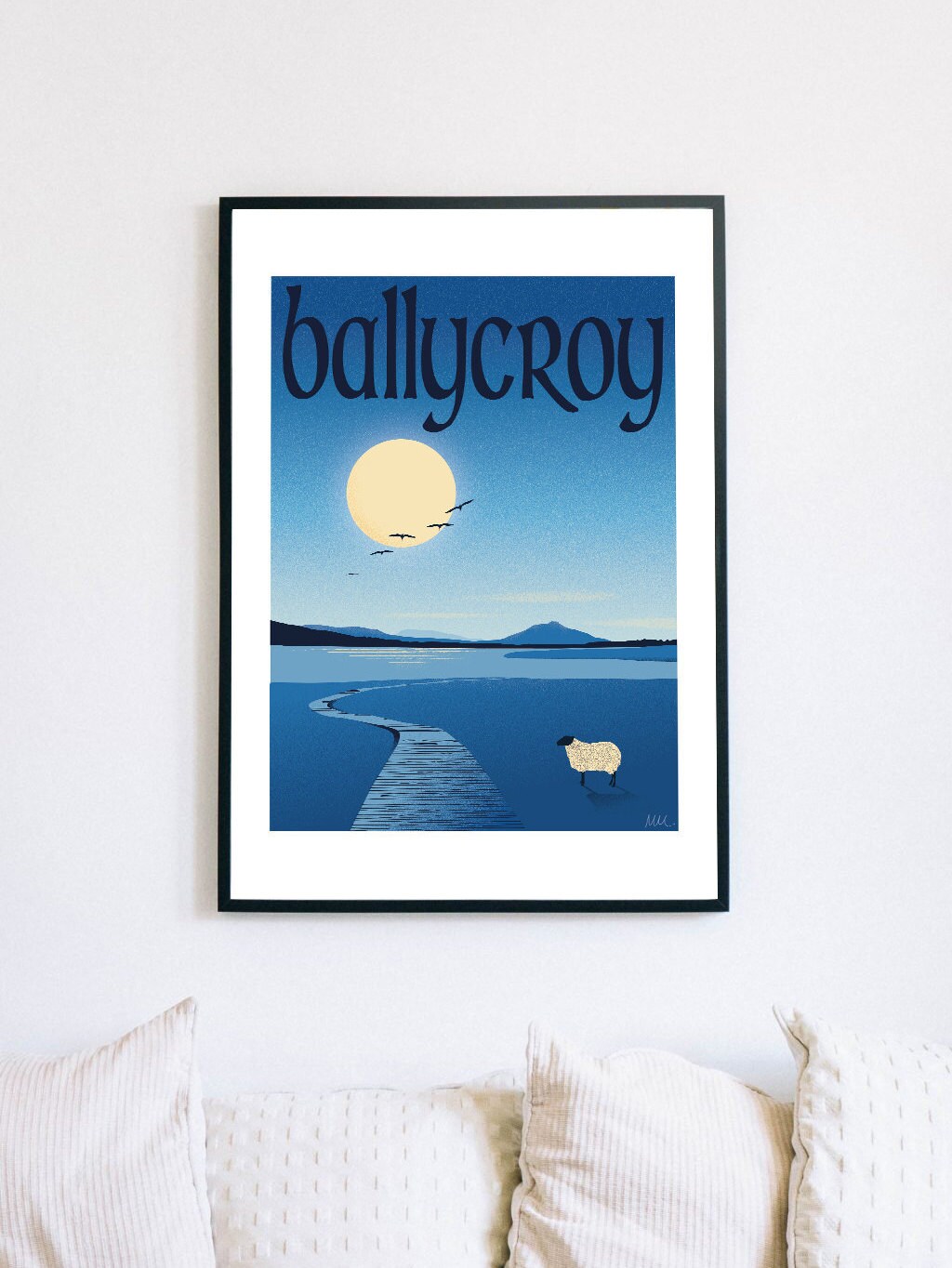 Ballycroy County Mayo Ireland Illustration Print / Poster - Etsy UK