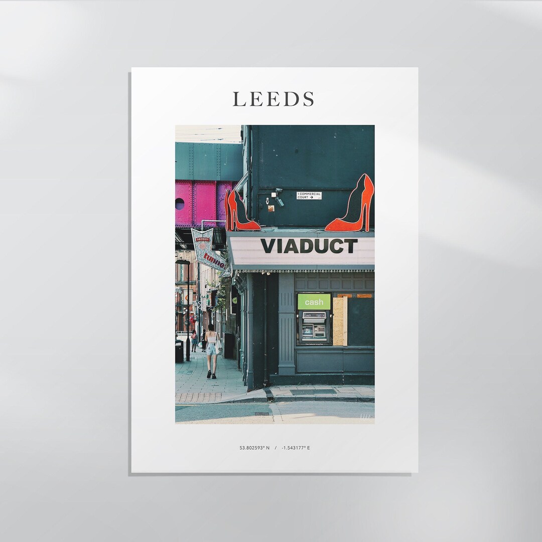 Viaduct Leeds Photography Print Graduation Gift University - Etsy UK