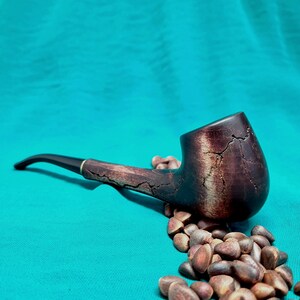 Long Smoking Pipe Tobacco Pipe Exclusive Wood Pipes Wood - Etsy