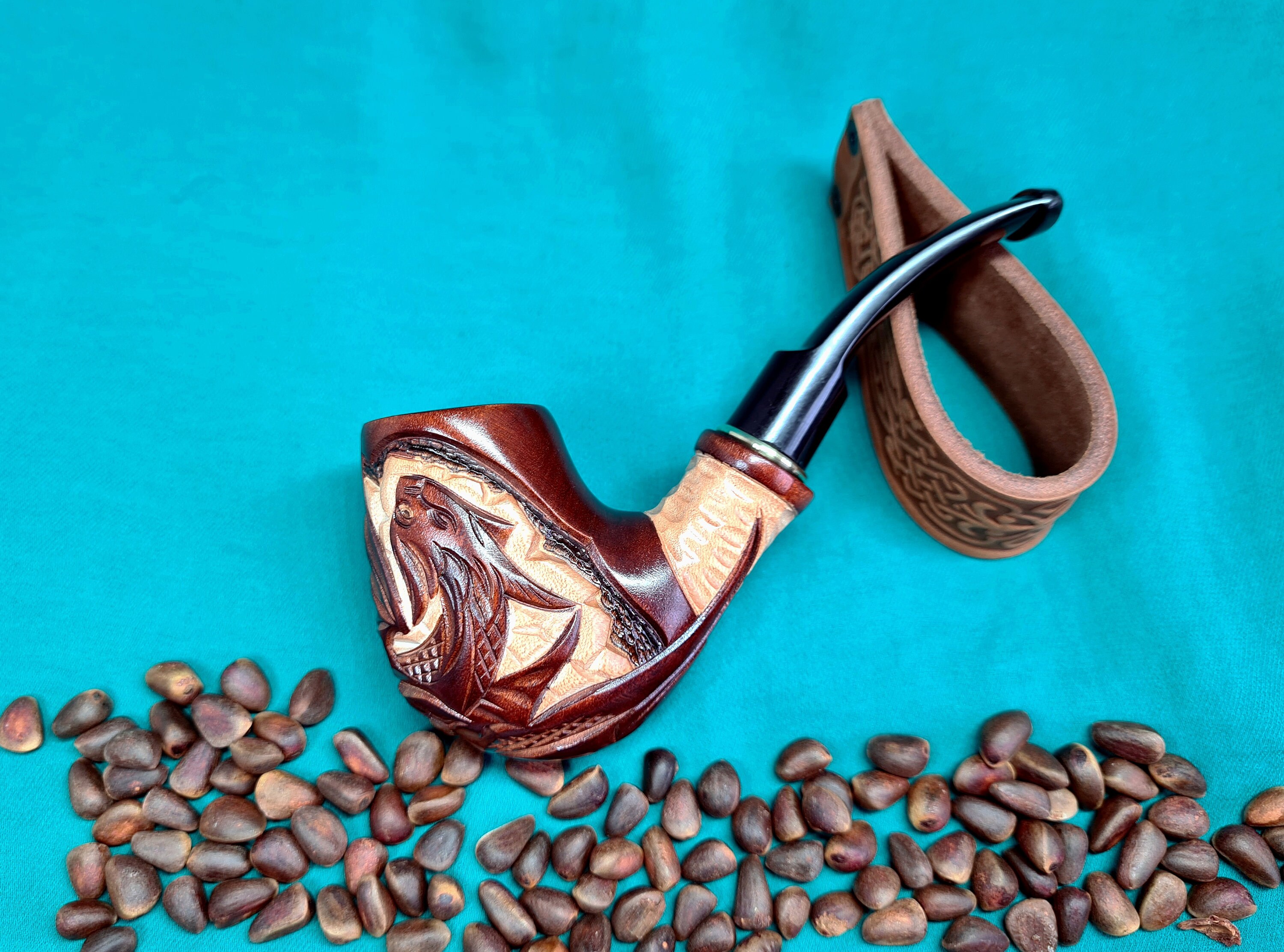 Smoking Pipe Dragon Tobacco Pipe Exclusive Wood Pipes Tobacco | Etsy