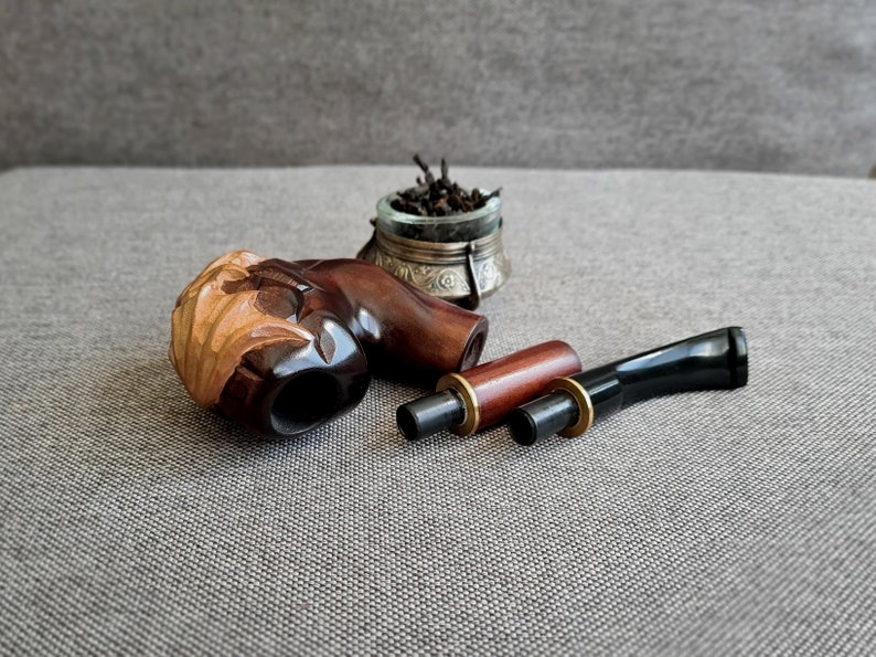 Smoking Pipe dragon Wooden Pipe Tobacco Pipe - Etsy