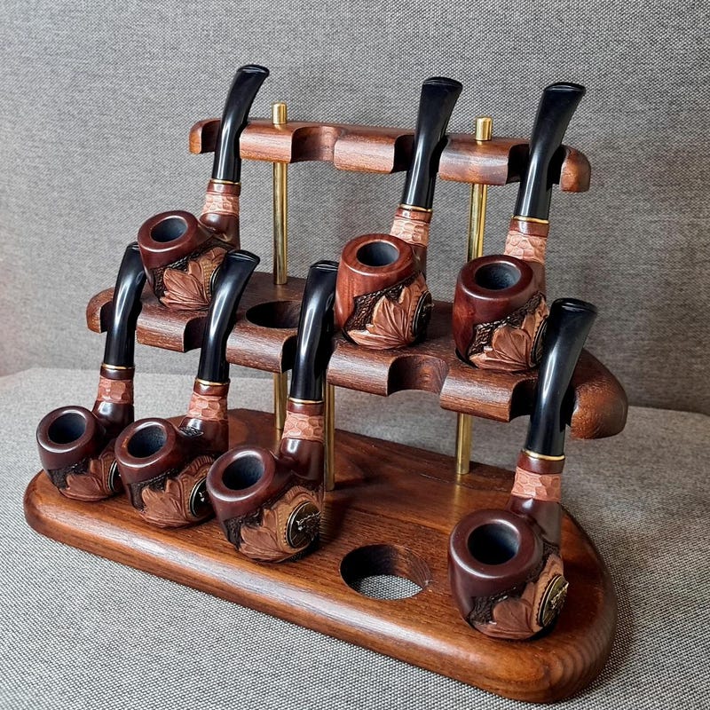 Tobacco Pipe Stand - Etsy