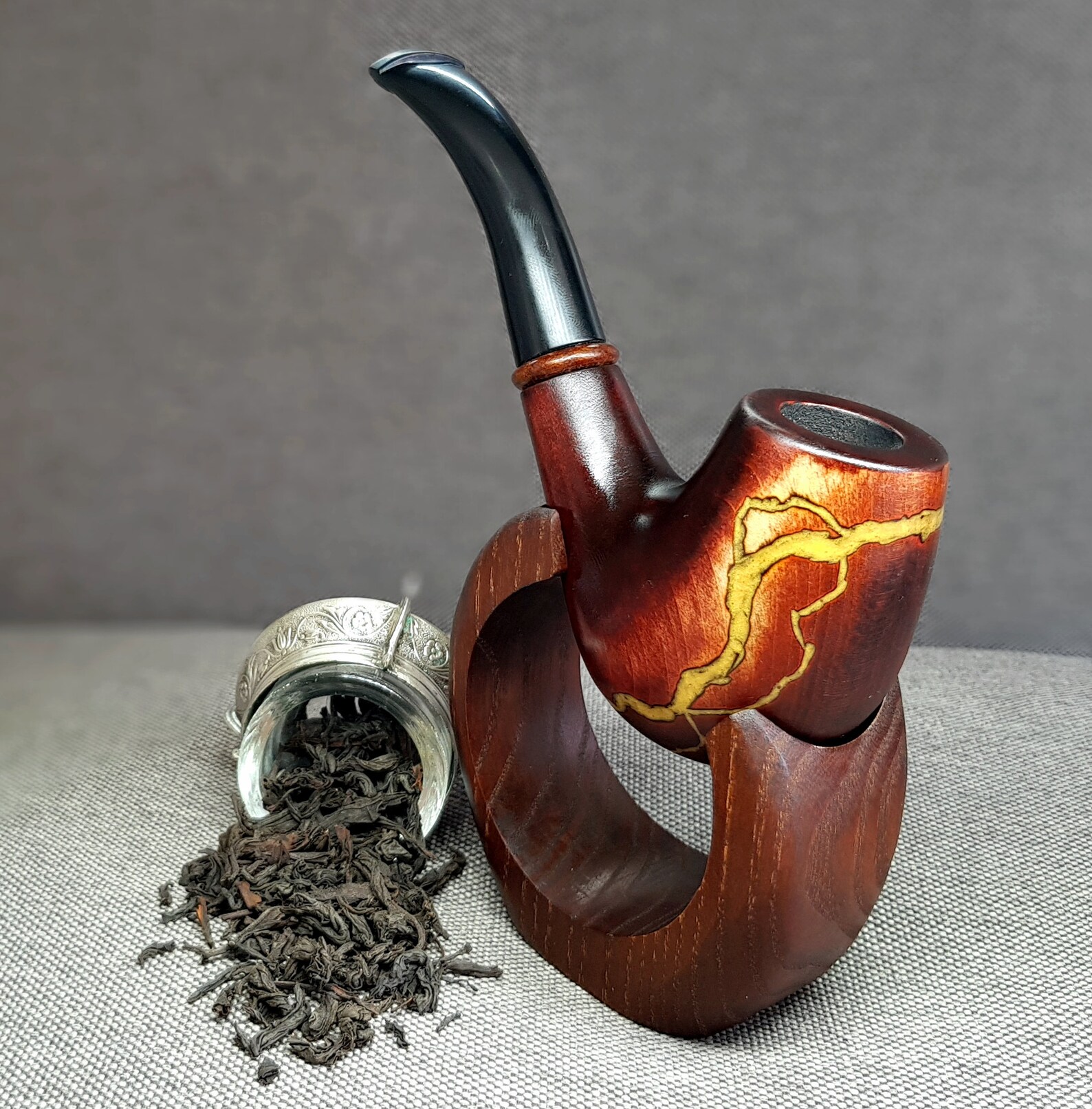 Tobacco pipe Churchwarden pipe Smoking bowl Christmas gift | Etsy