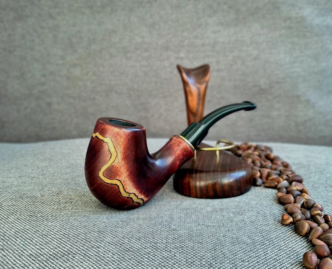 Tobacco Pipe Churchwarden Pipe Smoking Bowl Christmas Gift - Etsy
