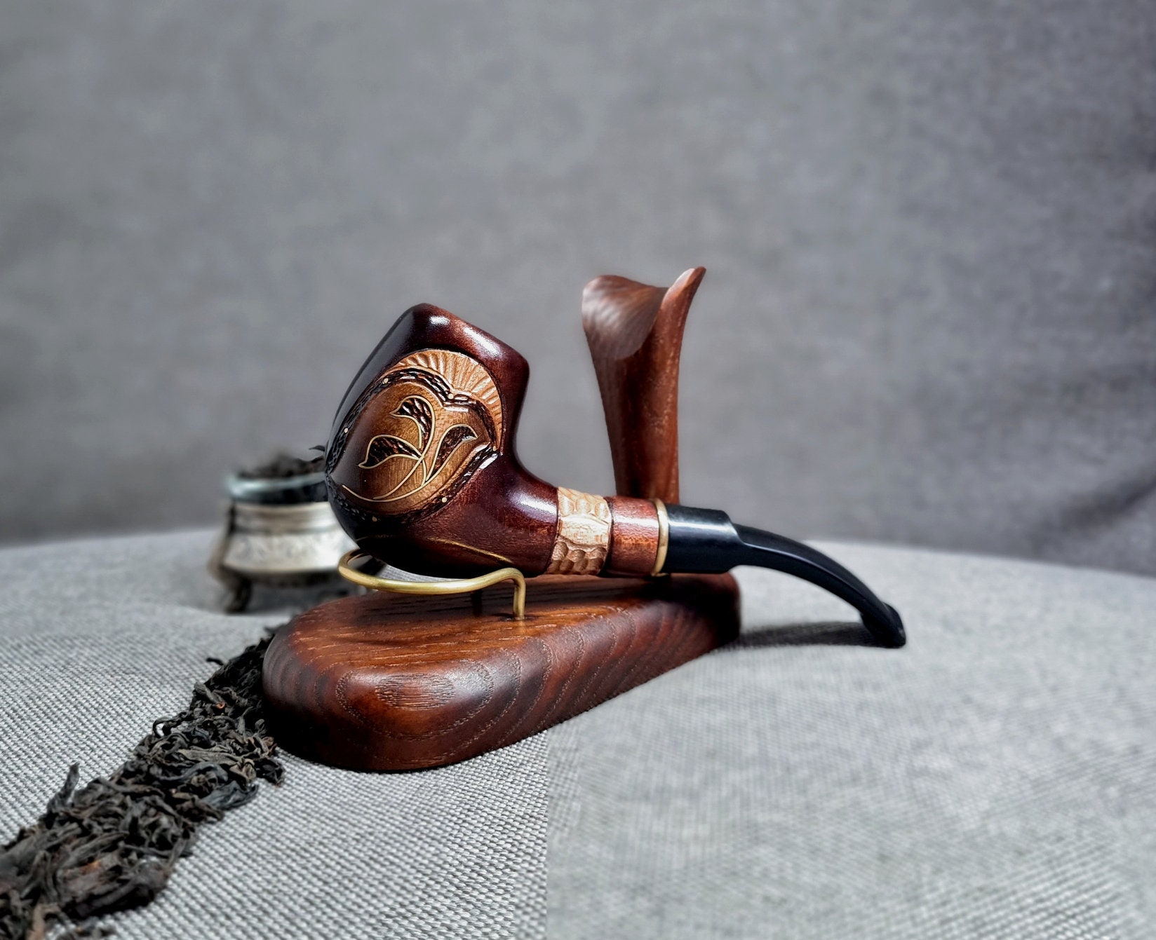 Smoking Pipe Tobacco Pipe Wooden Pipe Handcrafted - Etsy