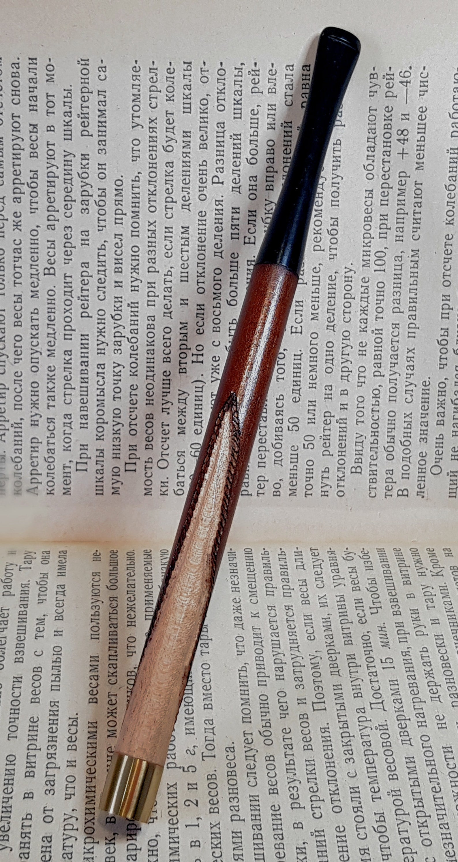Tobacco & pipe holder Long Cigarette holder Wooden Holder | Etsy