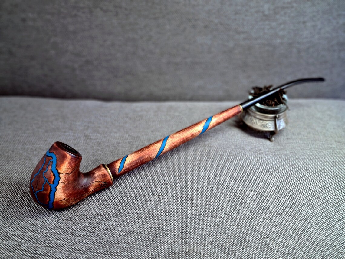 Long Pipe spark Smoking Pipe Tobacco Pipe Pipe - Etsy