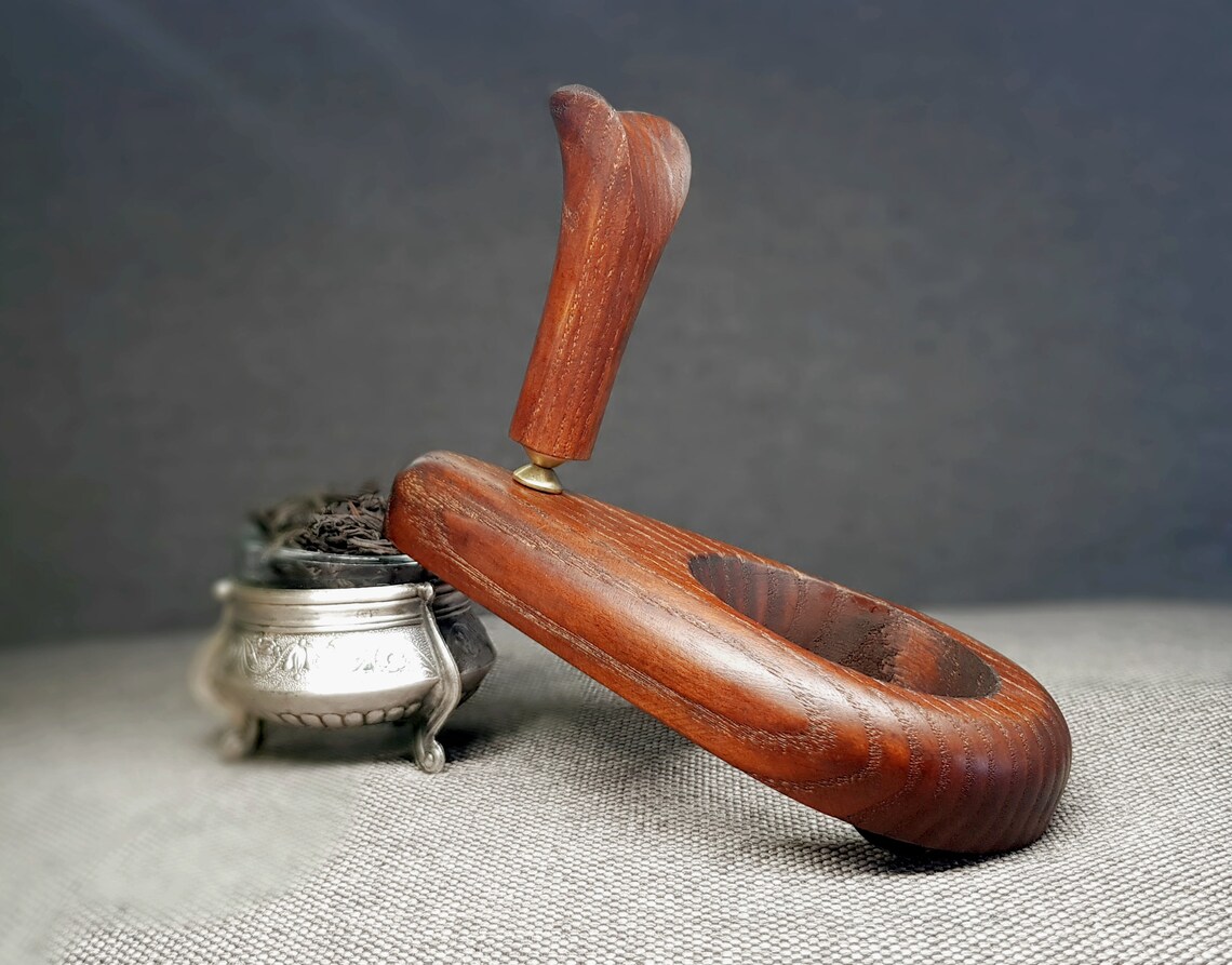 Wooden Pipe Stand Holder for Smoking Pipes Stand Rack Holder for Pipe ...