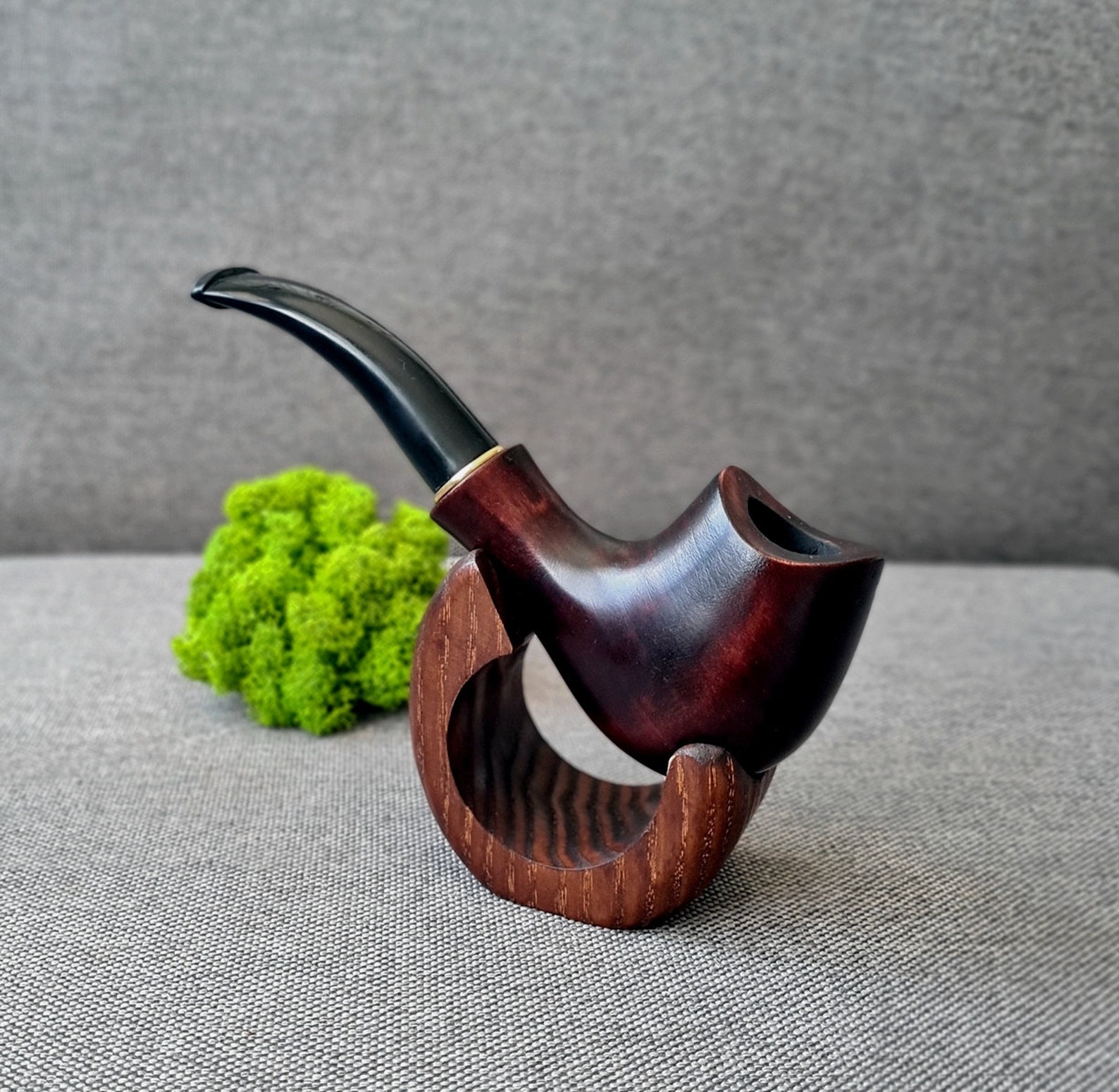 Wooden Pipe Stand Holder for Smoking Tobacco Bowl Holder for - Etsy