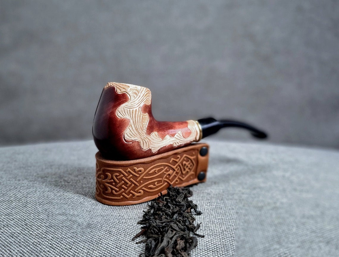 Smoking Pipe Liana Tobacco Pipe Wooden Pipe Handcrafted Pipes | Etsy