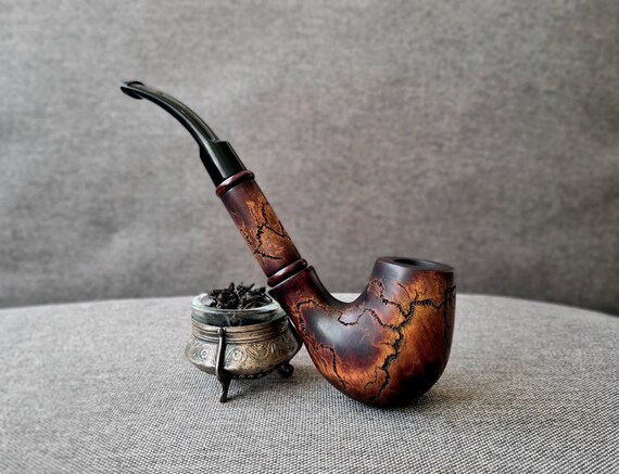 Smoking Pipe spark Wood Tobacco Pipe Smoking Bowl - Etsy