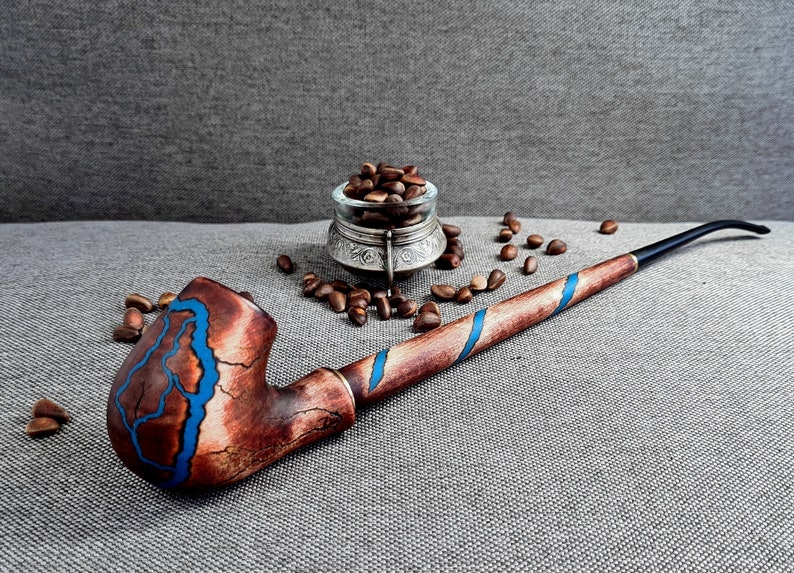 Long Pipe spark Smoking Pipe Tobacco Pipe Pipe - Etsy
