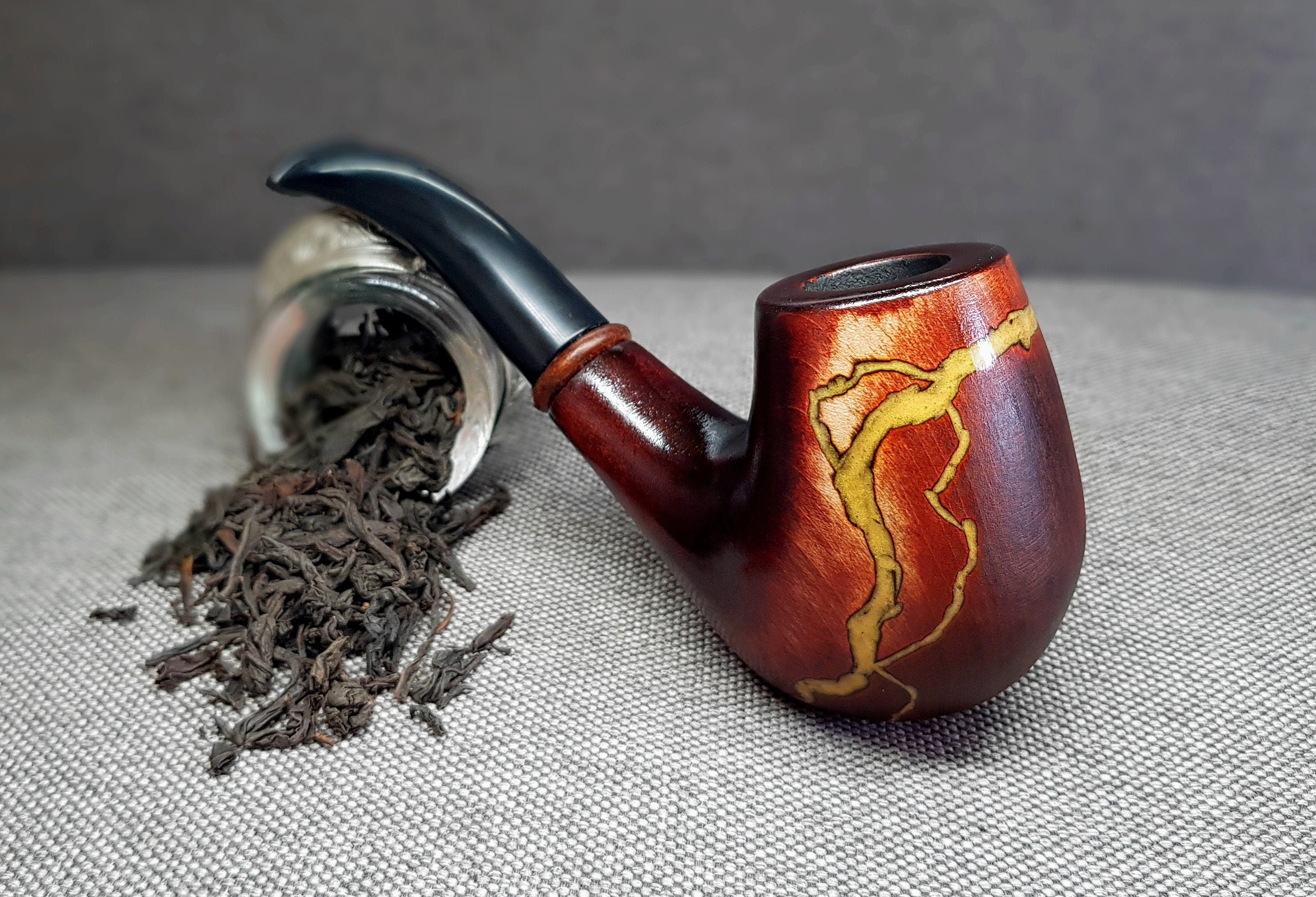 Tobacco pipe Churchwarden pipe Smoking bowl Christmas gift | Etsy