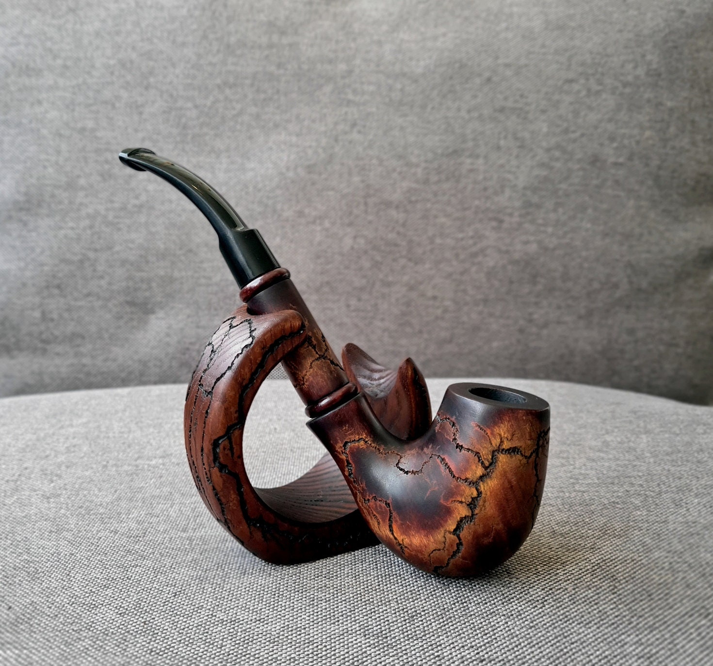 Smoking Pipe spark Wood Tobacco Pipe Smoking Bowl - Etsy