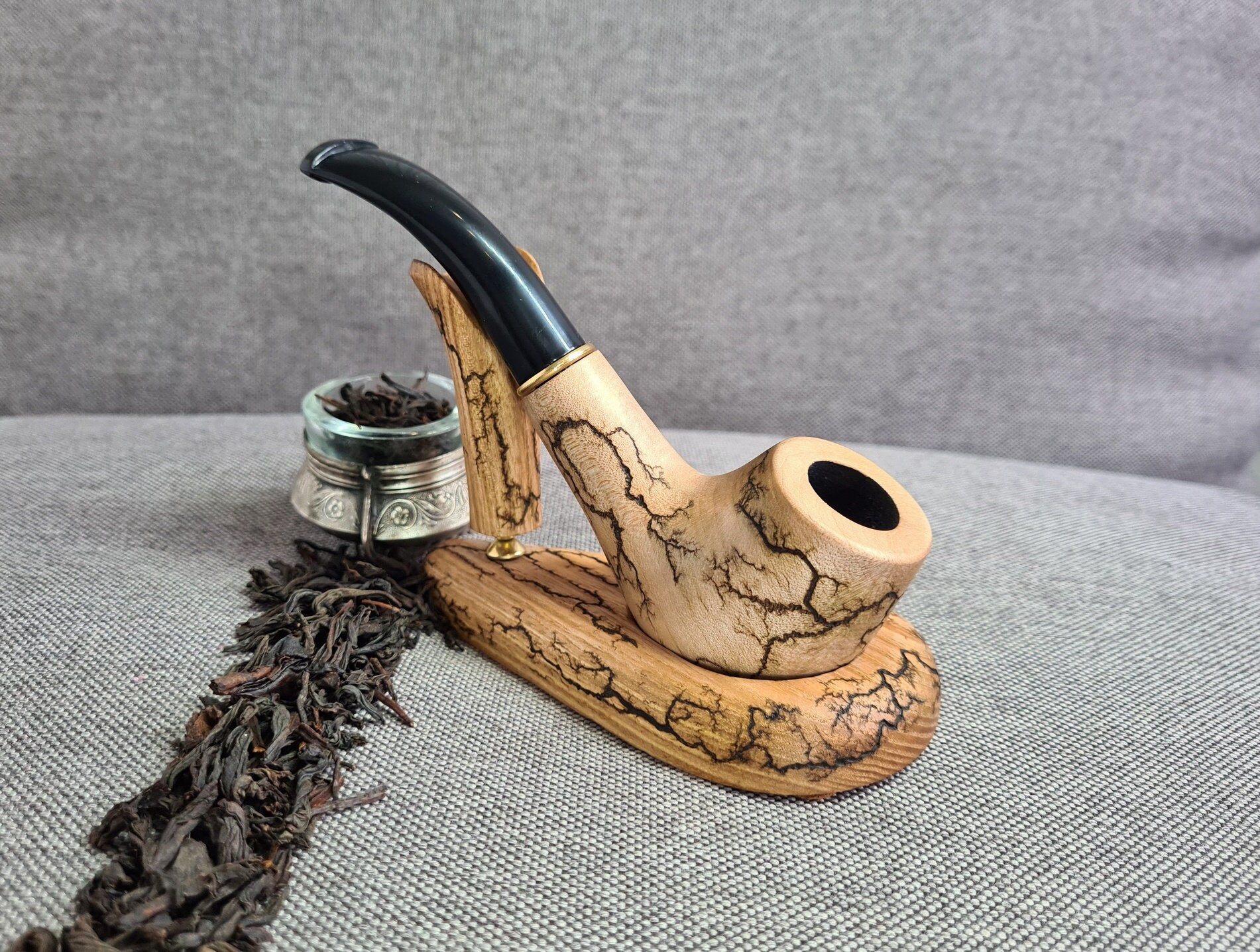 Smoking Pipe spark Pipe Stand Tobacco Pipes Gift | Etsy