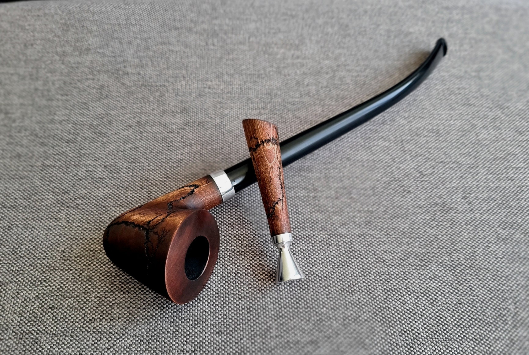 Pipe Tamper Wood Pipe Accessories Tamper Brass Wood for - Etsy