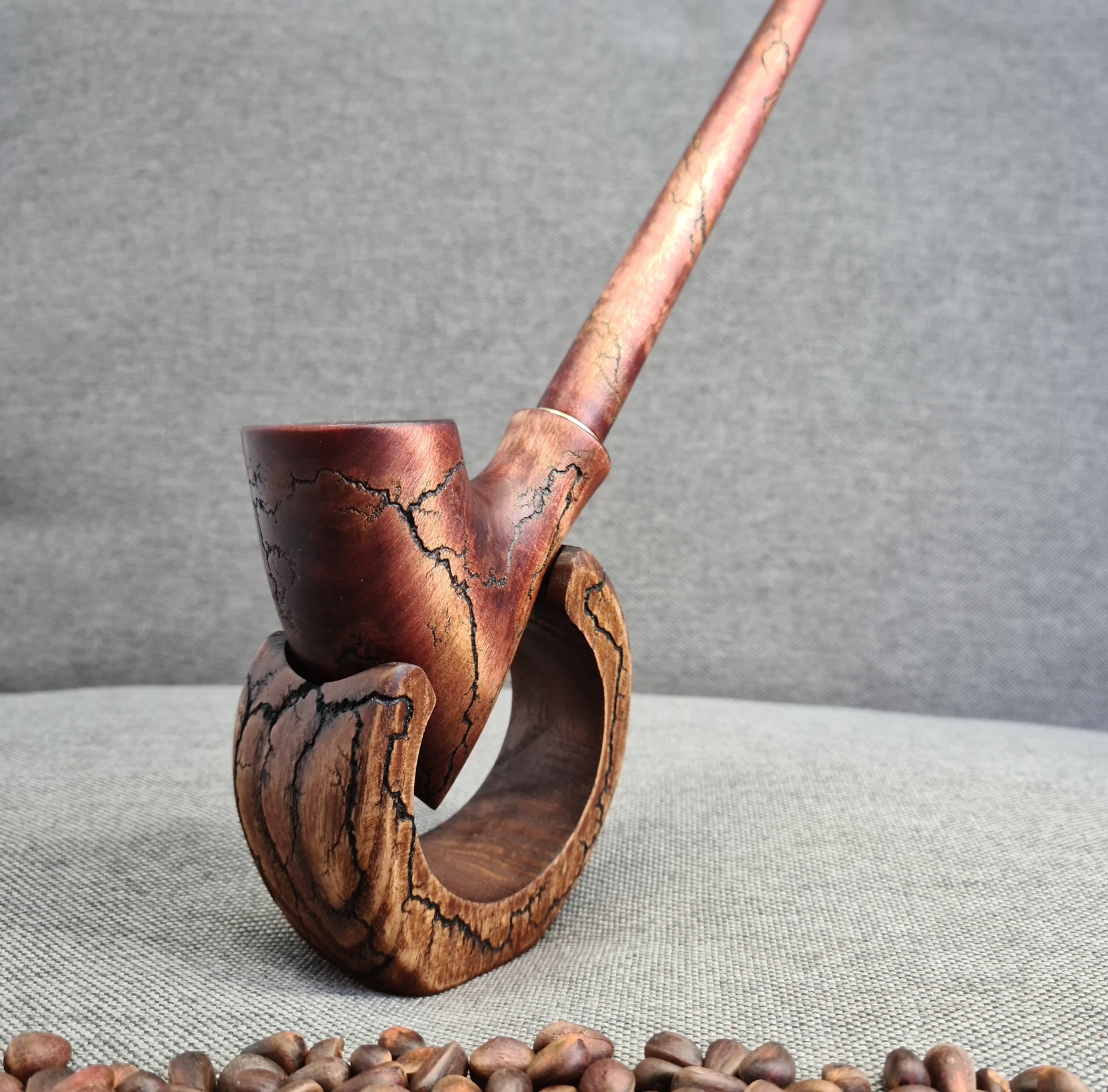 Long Pipe spark Wood Tobacco Pipe Smoking Pipes - Etsy Australia