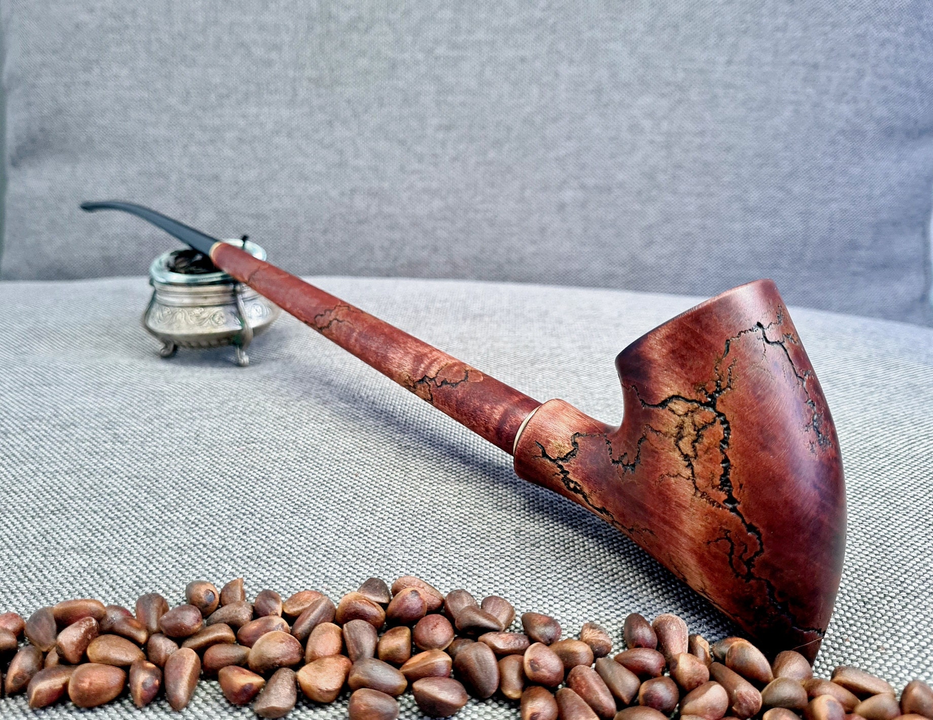 Long Pipe spark Wood Tobacco Pipe Smoking Pipes - Etsy Australia