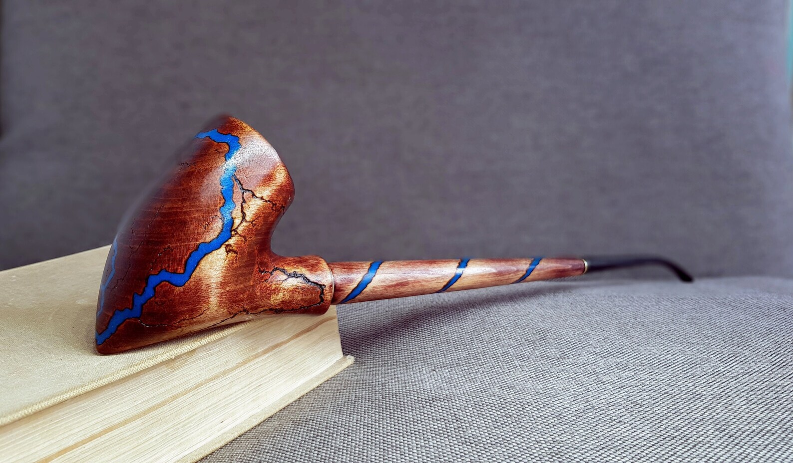 Long pipe Wood tobacco pipe Smoking pipe Briar pipe | Etsy