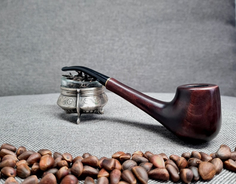Wood Smoking Pipe Long Pipes Tobacco Pipe Wooden Pipes | Etsy