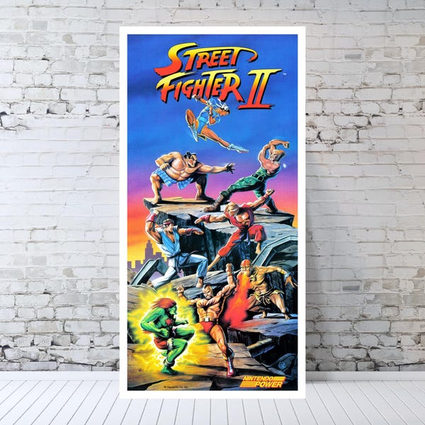 Street Fighter Poster - Etsy